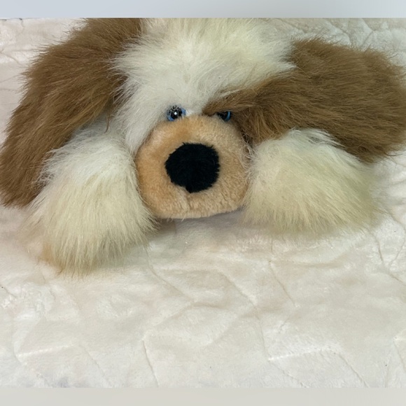 Matthew Fox | Toys | Vintage 984 Matthew Fox Brown White Puppy Blue ...